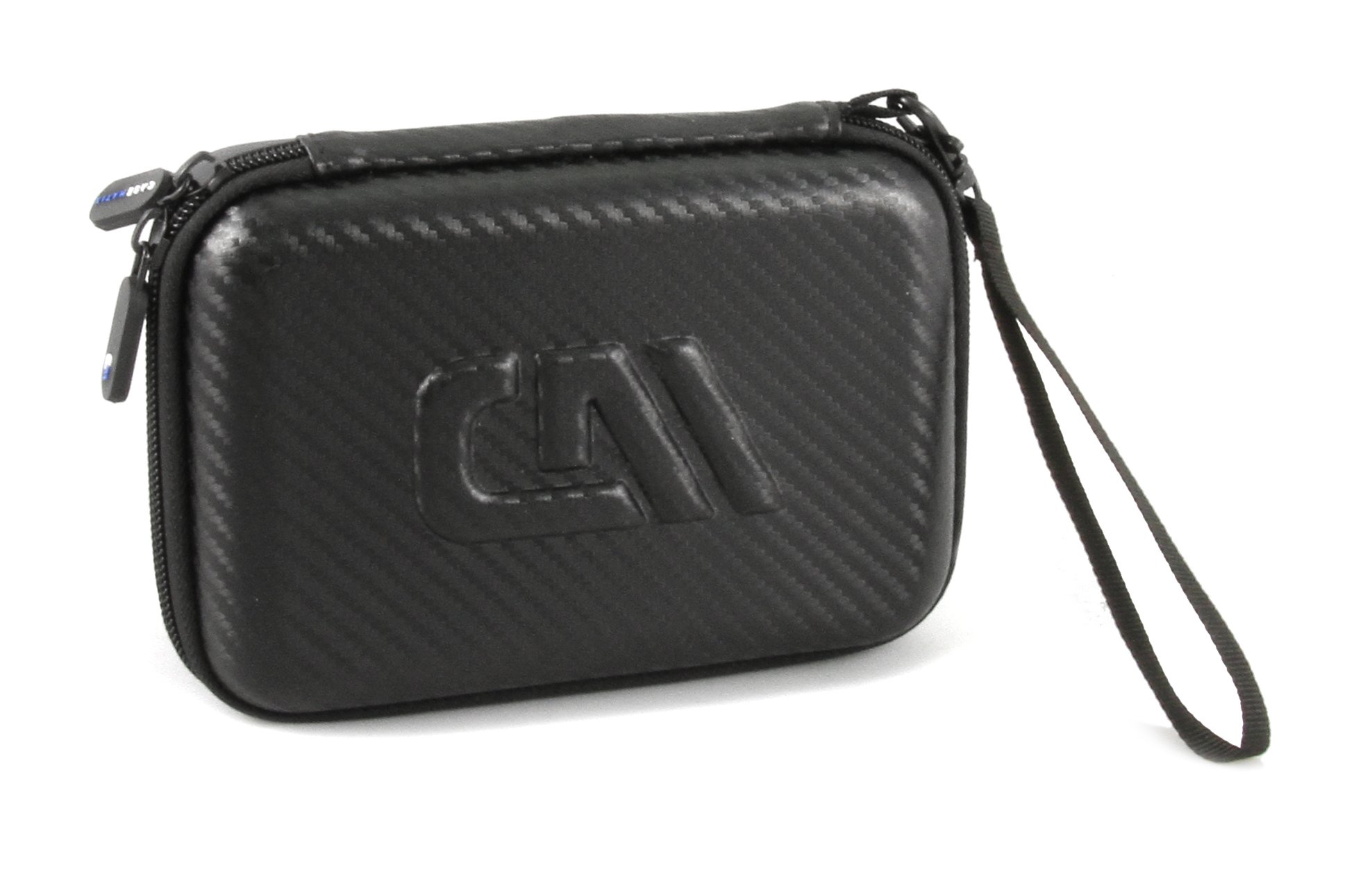 CASEMATIX Lavalier Mic Case Compatible with Kimafun 2.4g Wireless Microphone and Accessories - Includes Hard Case Only