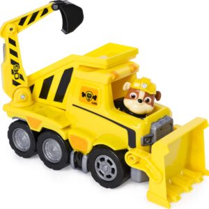 Paw Patrol Rubble's Ultimate Rescue Bulldozer with Moving Scoop and Lift-up Dump Bed, Ages 3 and Up