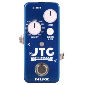 nux jtc mini guitar looper guitar effects pedal