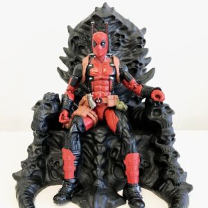 FIGLot 1/12 Scale Death Skull Throne for 6-8 inch Marvel Legend Mezco NECA Storm Collectible (Action Figure NOT Included)