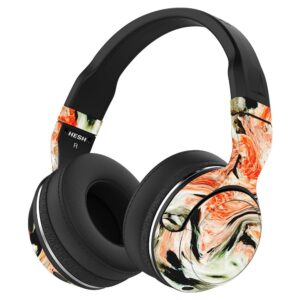 mightyskins skin compatible with skullcandy hesh 2 wireless headphones - marble madness | protective, durable, and unique vinyl wrap cover | easy to apply, remove, and change styles | made in the usa