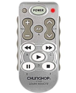 chunghop l102 learning remote control use for tv/sat/dvd/cbl/cd/dvb-t for samsung lg sony philips copy