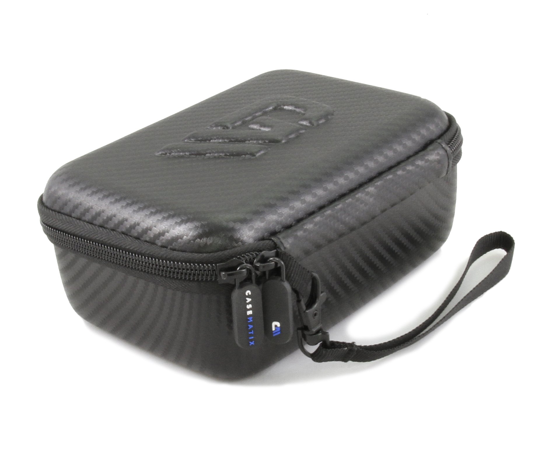 CASEMATIX Lavalier Mic Case Compatible with Kimafun 2.4g Wireless Microphone and Accessories - Includes Hard Case Only