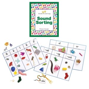 primary concepts pc-1042 sound sorting with objects, word families