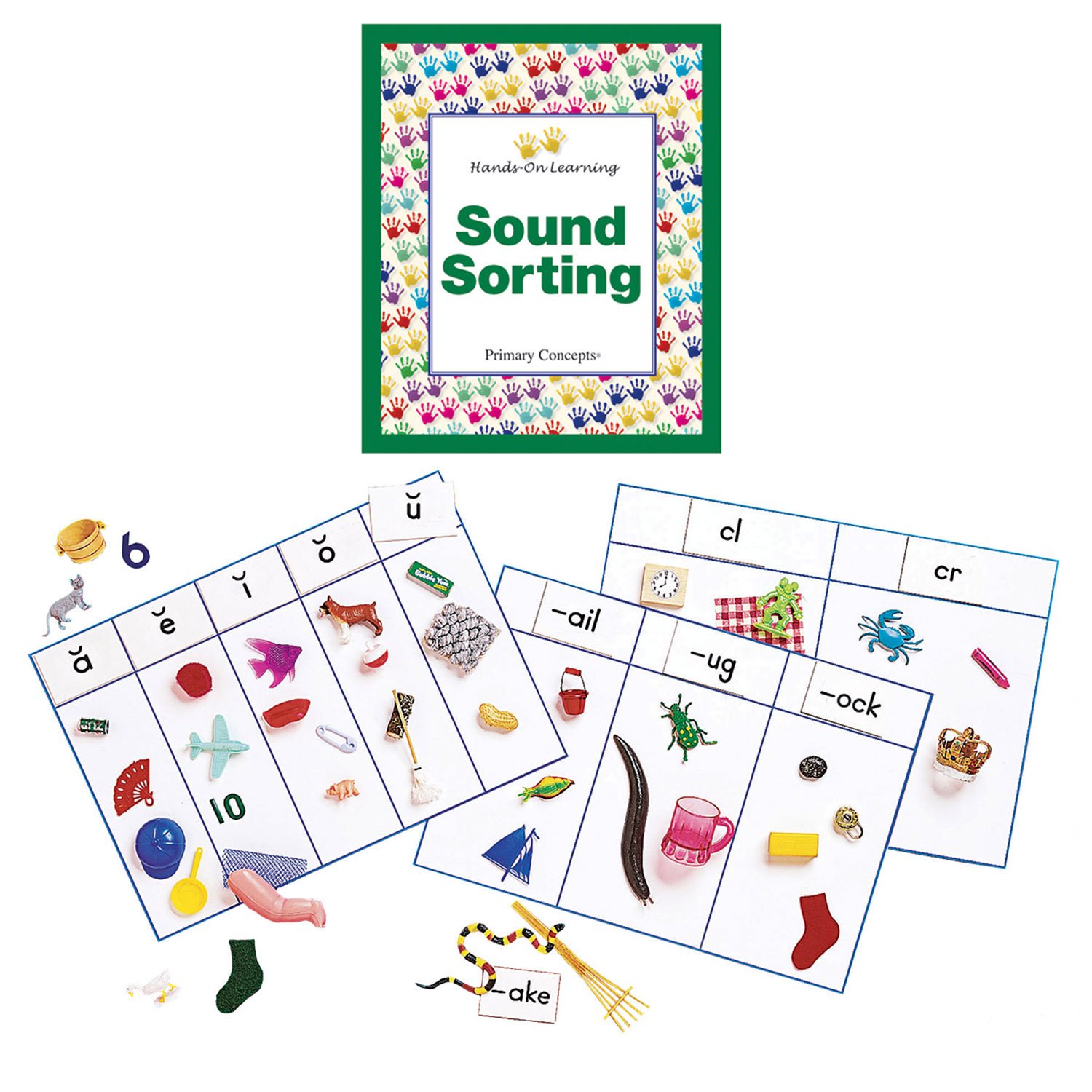 Primary Concepts PC-1042 Sound Sorting with Objects, Word Families