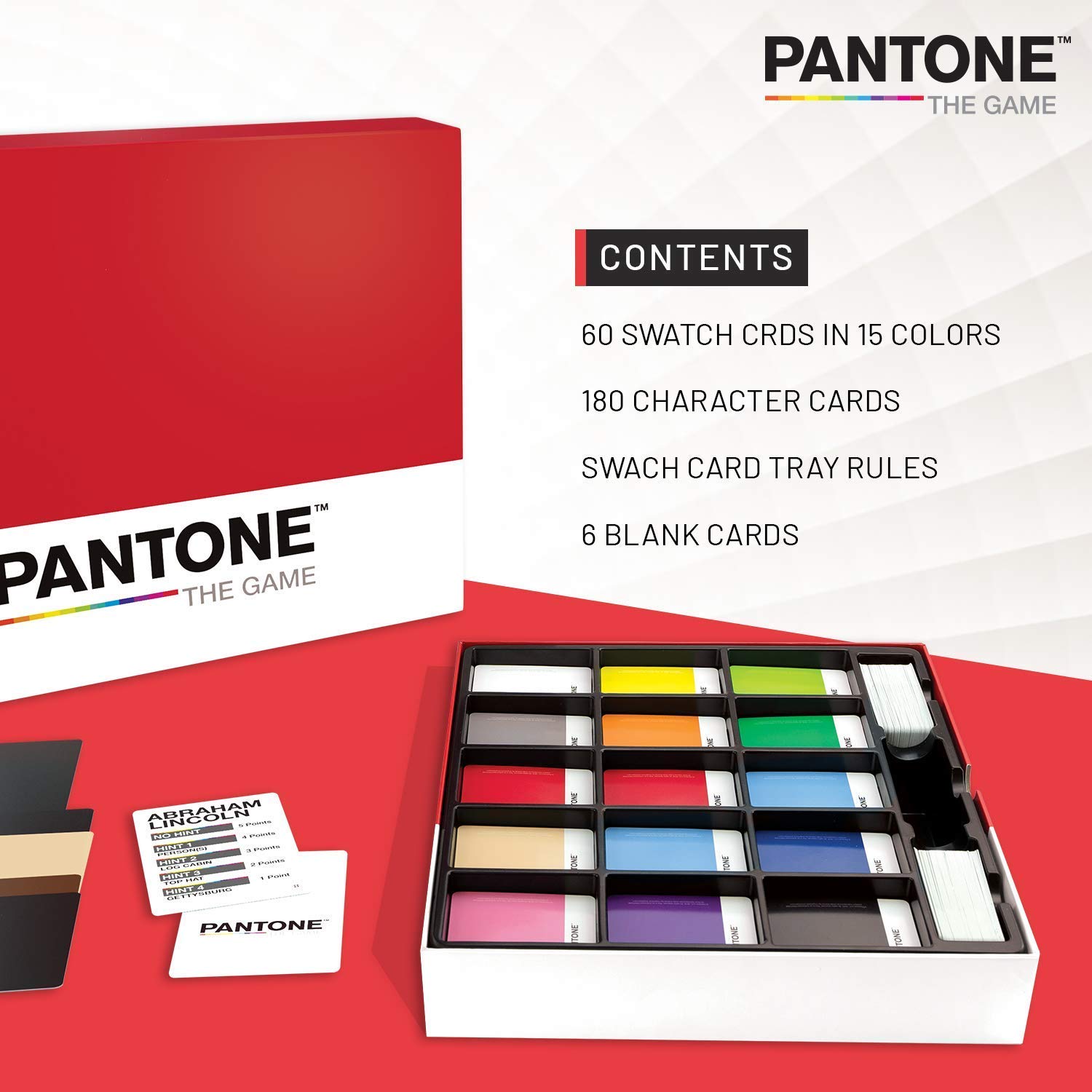 Pantone: The Game - Simple-to-Play Competitive Party Game - Ages 8 and Up - Create Pop Culture Characters Using Only Color Swatches and Your Own Creativity!