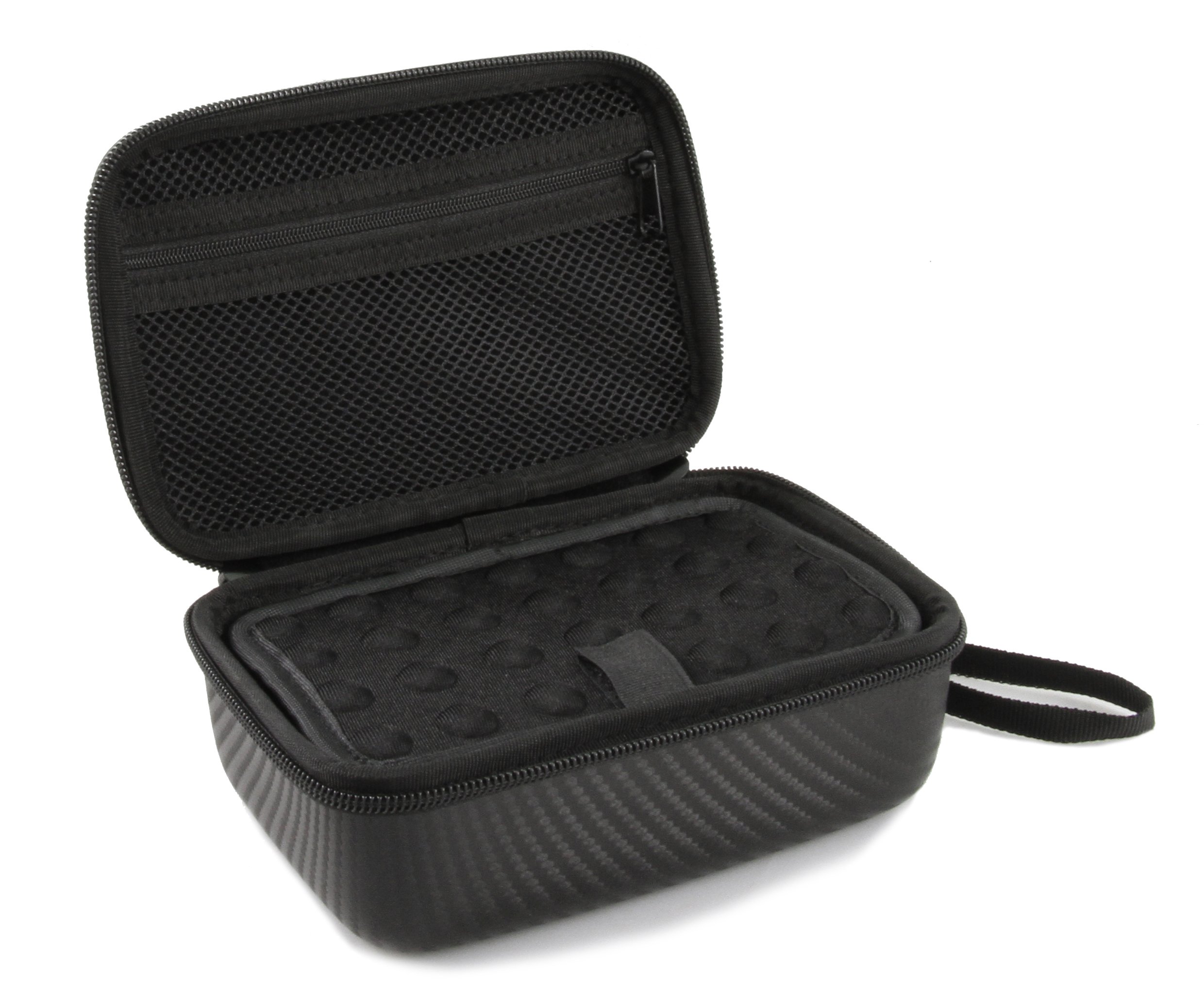 CASEMATIX Lavalier Mic Case Compatible with Kimafun 2.4g Wireless Microphone and Accessories - Includes Hard Case Only