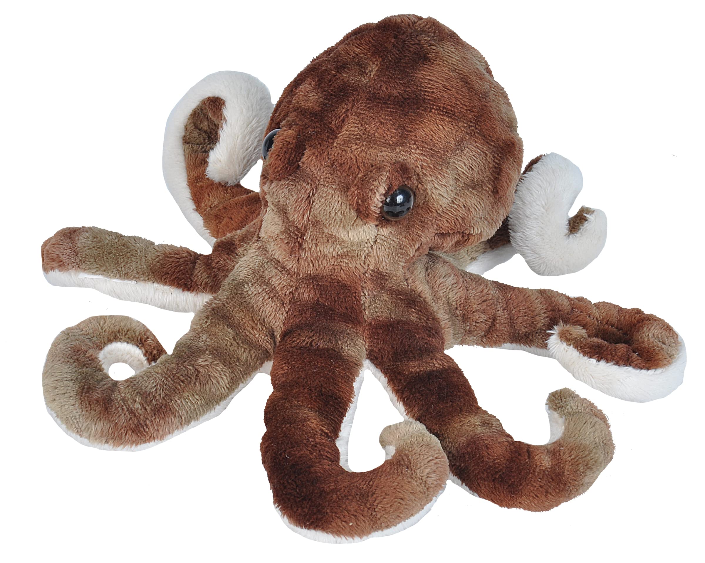 Wild Republic Octopus Plush, Stuffed Animal, Plush Toy, Gifts for Kids, Sea Critters, 8"