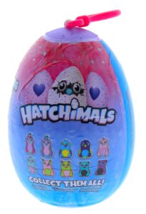 hatchimals glittering garden plush clip-on