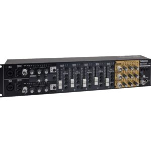 Tascam 7-Channel 3-Zone Rackmount Audio Mixer With Voice Priority (MZ-223)