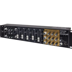 Tascam 7-Channel 3-Zone Rackmount Audio Mixer With Voice Priority (MZ-223)