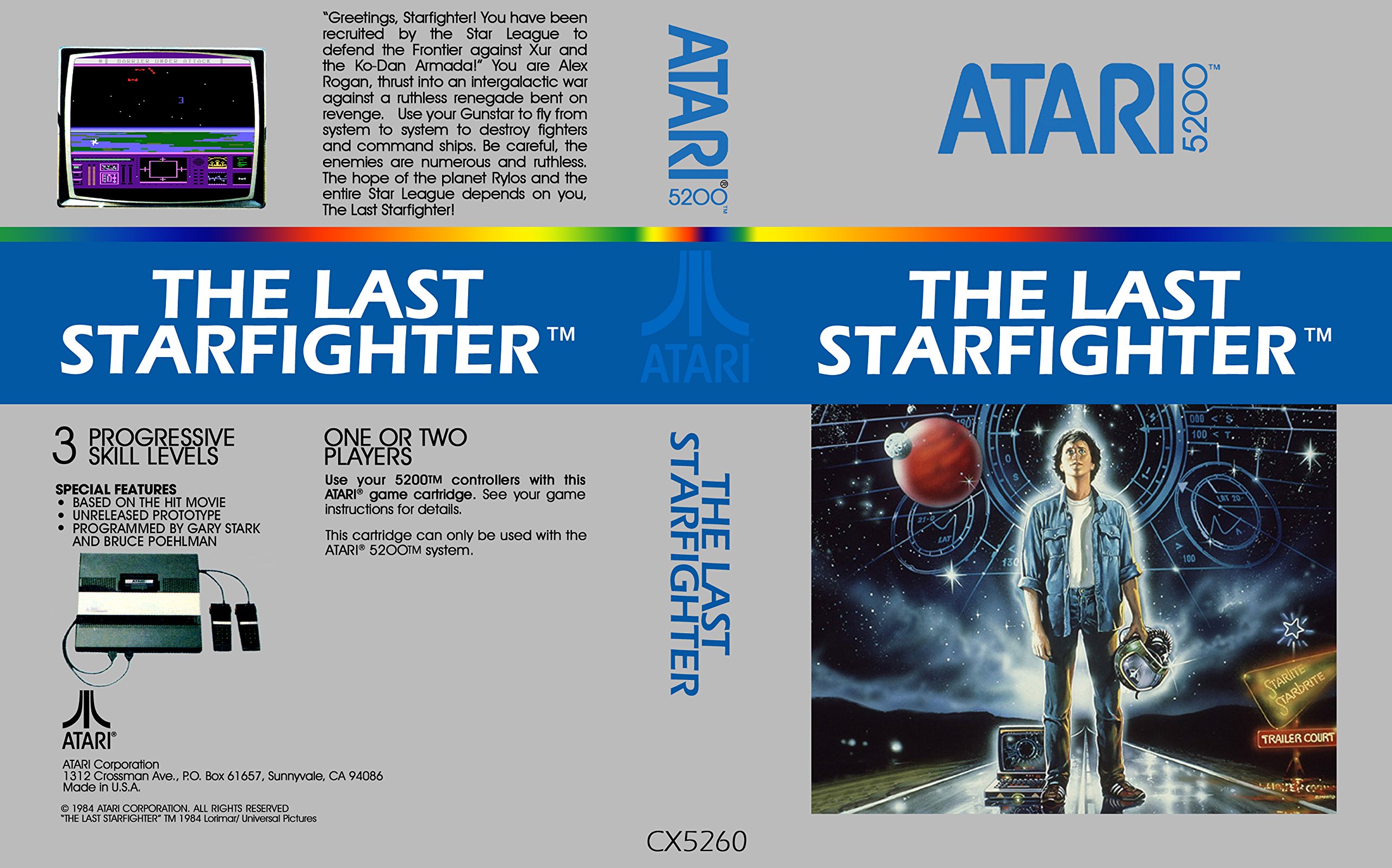 LAST STARFIGHTER, THE, ATARI 5200