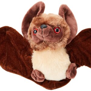 Wild Republic Bat Plush, Stuffed Animal, Plush Toy, Gifts for Kids, HUG'EMS 7 inches