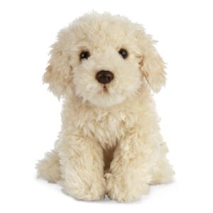 living nature labradoodle stuffed animal | fluffy dog animal | soft toy for kids | 10 inches