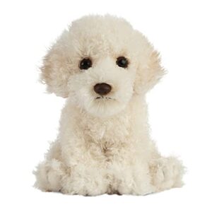 living nature labradoddle puppy stuffed animal | fluffy dog animal | soft toy gift for kids | 6 inches