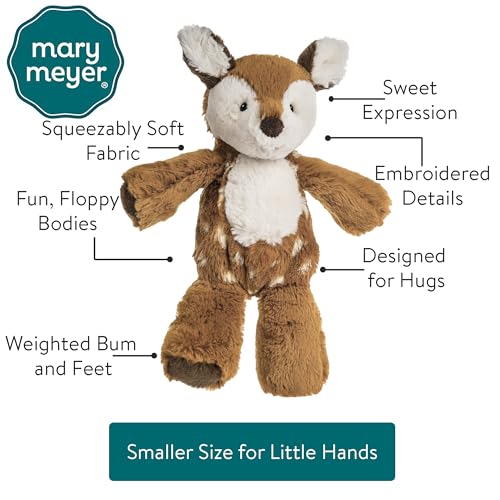 Mary Meyer Marshmallow Zoo Stuffed Animal Soft Toy, 9-Inches, Junior Fawn