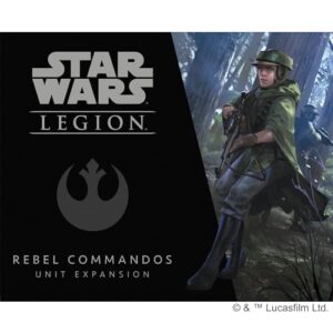 Star Wars: Legion Rebel Commandos UNIT EXPANSION - Unleash Elite Rebel Strike Teams! Tabletop Miniatures Strategy Game for Kids & Adults, Ages 14+, 2 Players, 3 Hr Playtime, Made by Atomic Mass Games