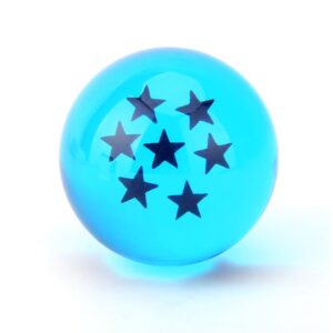 Boxtree Children Toy New Gift Box Set of 7pcs Dragon Ball Z 43mm/1.7" Stars Crystal Ball (Blue)