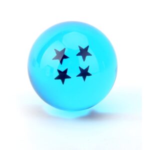 Boxtree Children Toy New Gift Box Set of 7pcs Dragon Ball Z 43mm/1.7" Stars Crystal Ball (Blue)