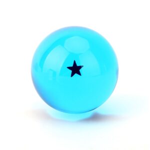 Boxtree Children Toy New Gift Box Set of 7pcs Dragon Ball Z 43mm/1.7" Stars Crystal Ball (Blue)