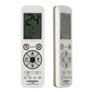 chunghop universal remote for air conditioner control with back light big monitor air conditioning controller k-1060e 5000code in 1 for lg, samsung, fujitsu, daewoo, gree, carrier, panasonic ac etc.