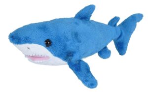 wild republic mako shark plush, stuffed animal, plush toy, gifts for kids, sea critters 11 inches