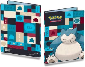 ultra pro pokemon snorlax 9 pocket portfolio toy, multicolor