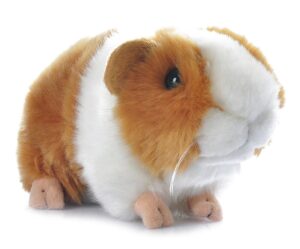 cute guinea pig plush soft stuffed animals toys 7 inch (yellow+white)