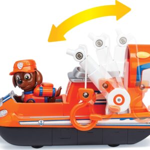 Paw Patrol Ultimate Rescue - Zuma’s Ultimate Rescue Hovercraft with Moving Propellers & Rescue Hook, for Ages 3 & Up