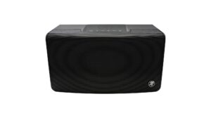 mackie freeplay home portable bluetooth speaker with bluetooth & 1/8" aux inputs, black