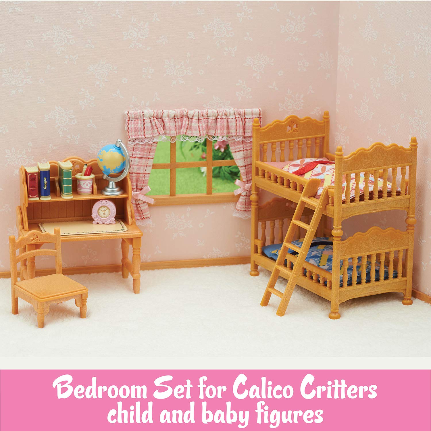 Calico Critters Children's Bedroom Set, Paper, Multicolor