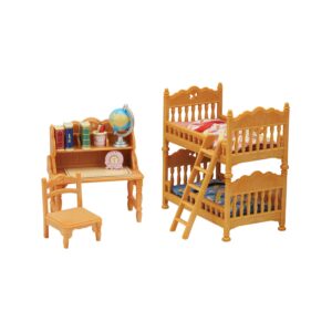 calico critters children's bedroom set, paper, multicolor