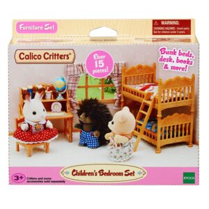 Calico Critters Children's Bedroom Set, Paper, Multicolor