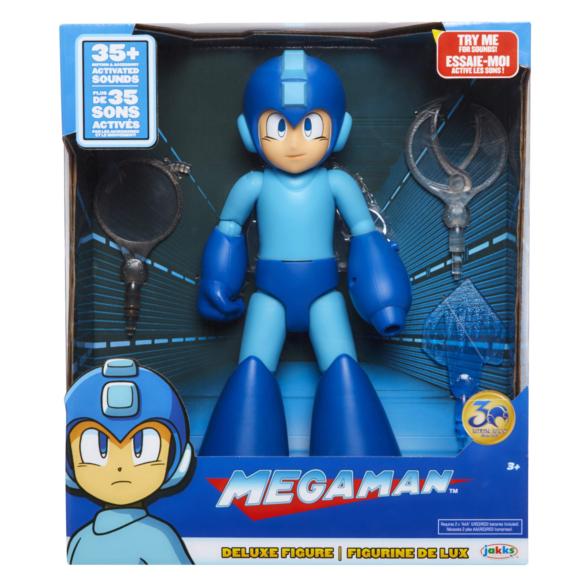 Megaman Classic Deluxe Figure with Lights & Sounds