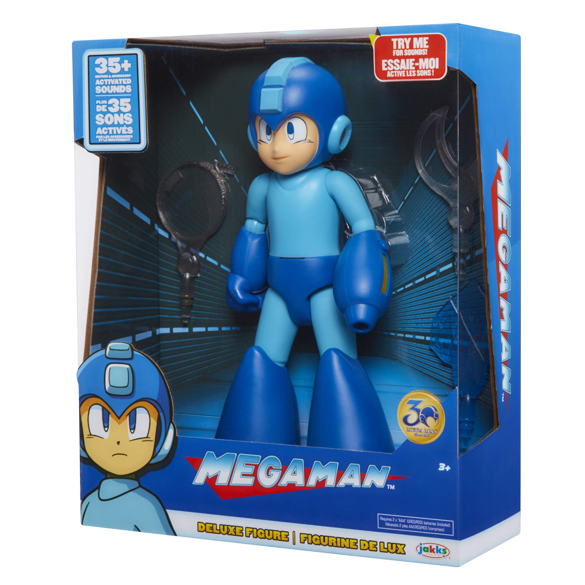 Megaman Classic Deluxe Figure with Lights & Sounds