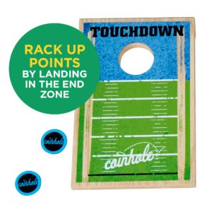 Hasbro Gaming Coinhole Touchdown Coin-Tossing Table Top Cornhole Party Game Ages 8 and Up (Amazon Exclusive)