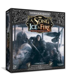 a song of ice & fire tabletop miniatures game stark vs lannister starter set - engage in epic battles of westeros! strategy game for adults, ages 14+, 2+ players, 45-60 minute playtime, made by cmon