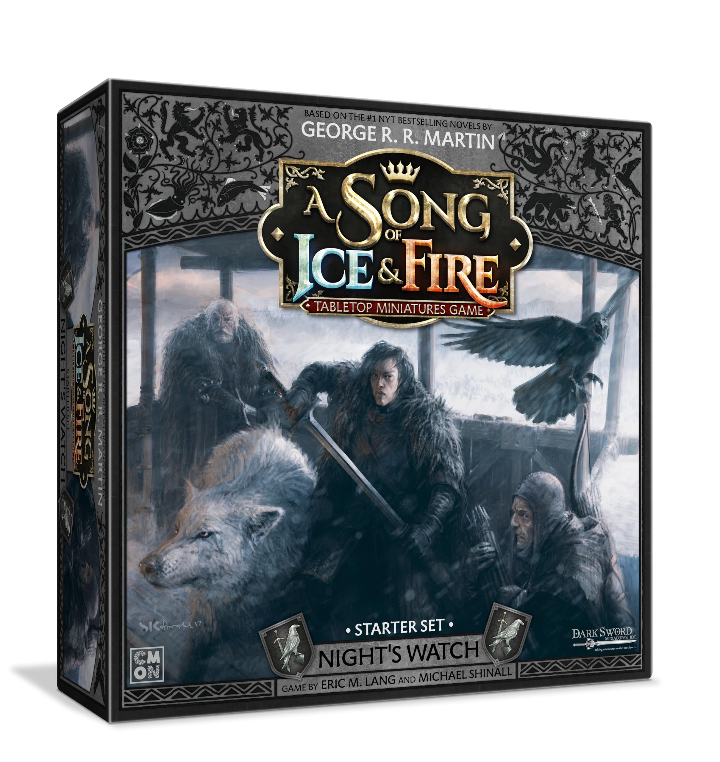 A Song of Ice & Fire Tabletop Miniatures Game Stark vs Lannister STARTER SET - Engage in Epic Battles of Westeros! Strategy Game for Adults, Ages 14+, 2+ Players, 45-60 Minute Playtime, Made by CMON