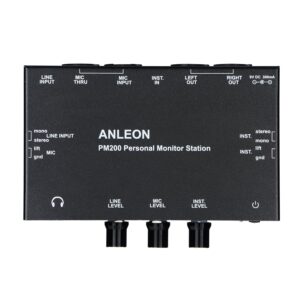 anleon pm200 personal monitor station multi-channel mixer stage monitor