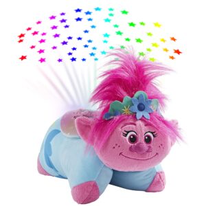 pillow pets dreamworks poppy sleeptime lite 11" – trolls world tour stuffed animal plush nightlight