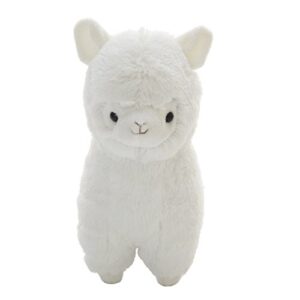 cuddly big soft toys alpaca doll soft stuffed animals cushion toy sheep doll, 7" /17cm llama lamb plushie toys best birthday gifts for the children kids baby toys (white)