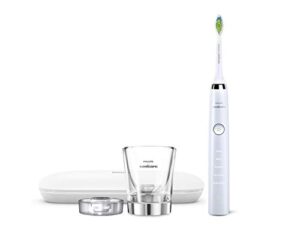 philips sonicare diamondclean classic rechargeable electric toothbrush, white hx9331/43, 2.26 oz