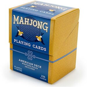 American Mahjong Card Game | Classic Chinese Tile Game in Playing Card Form | 156-Card Deck for Chinese and Western Game Play