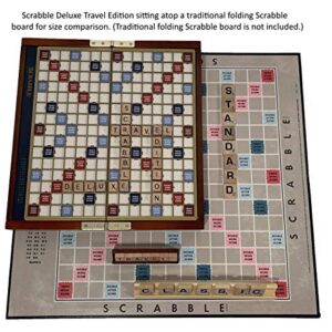 WS Game Company Scrabble Deluxe Travel Edition, 2 to 4 players