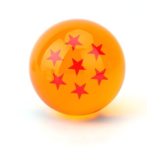 Boxtree Children Toy New Gift Box Set of 7pcs Dragon Ball Z 43mm/1.7" Stars Crystal Ball (Orange)