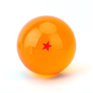 Boxtree Children Toy New Gift Box Set of 7pcs Dragon Ball Z 43mm/1.7" Stars Crystal Ball (Orange)