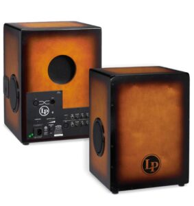 latin percussion lp bluetooth mix cajon (tobacco burst) (demo)