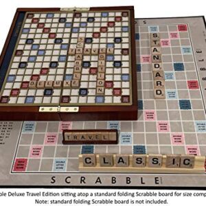 WS Game Company Scrabble Deluxe Travel Edition, 2 to 4 players