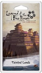 fantasy flight games legend of the five rings lcg: tainted lands