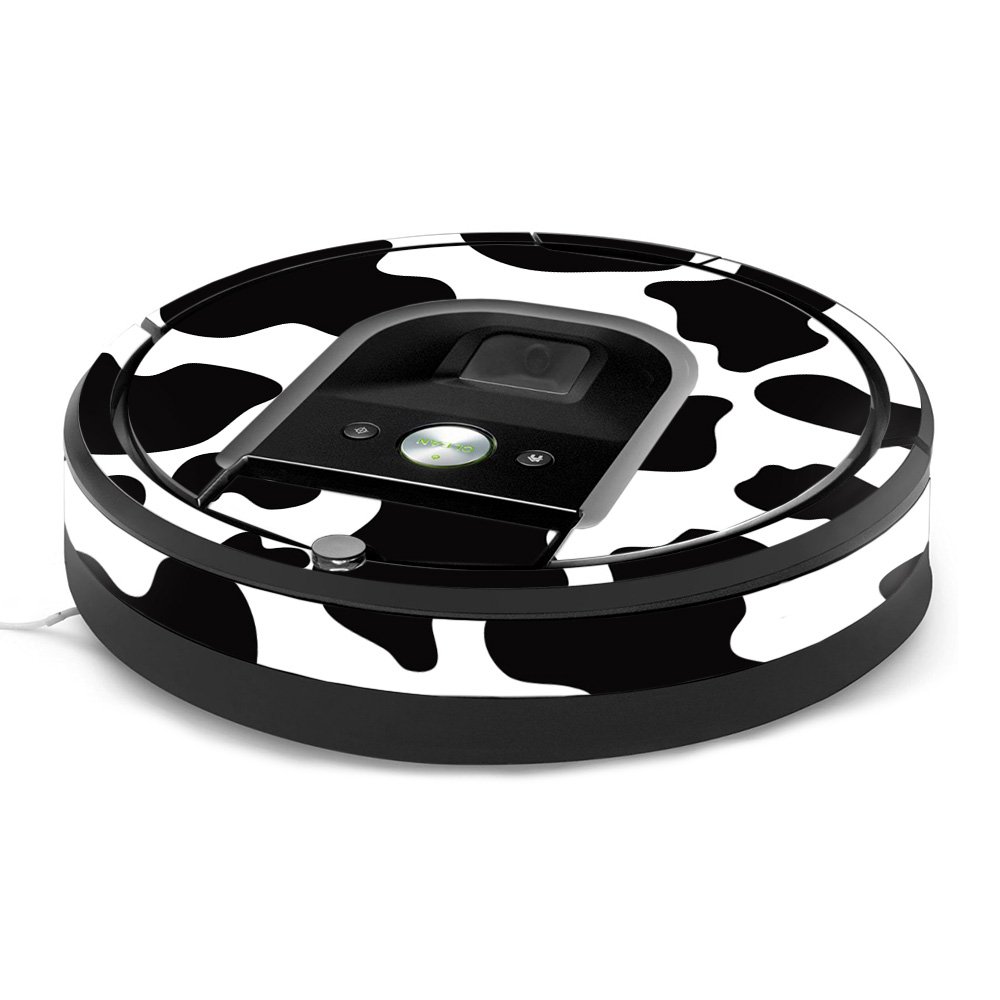 MightySkins Skin Compatible with iRobot Roomba 960 Robot Vacuum - Cow Print | Protective, Durable, and Unique Vinyl Decal wrap cover | Easy to Apply, Remove, and Change Styles | Made in The USA